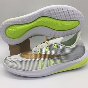 Nike | Shoes | Nike Future Speed Gs Whitemetallic Goldchrome | Poshmark